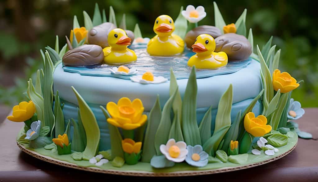 5 Creative Rubber Duck Birthday Cake Ideas - Goober Studio Prints