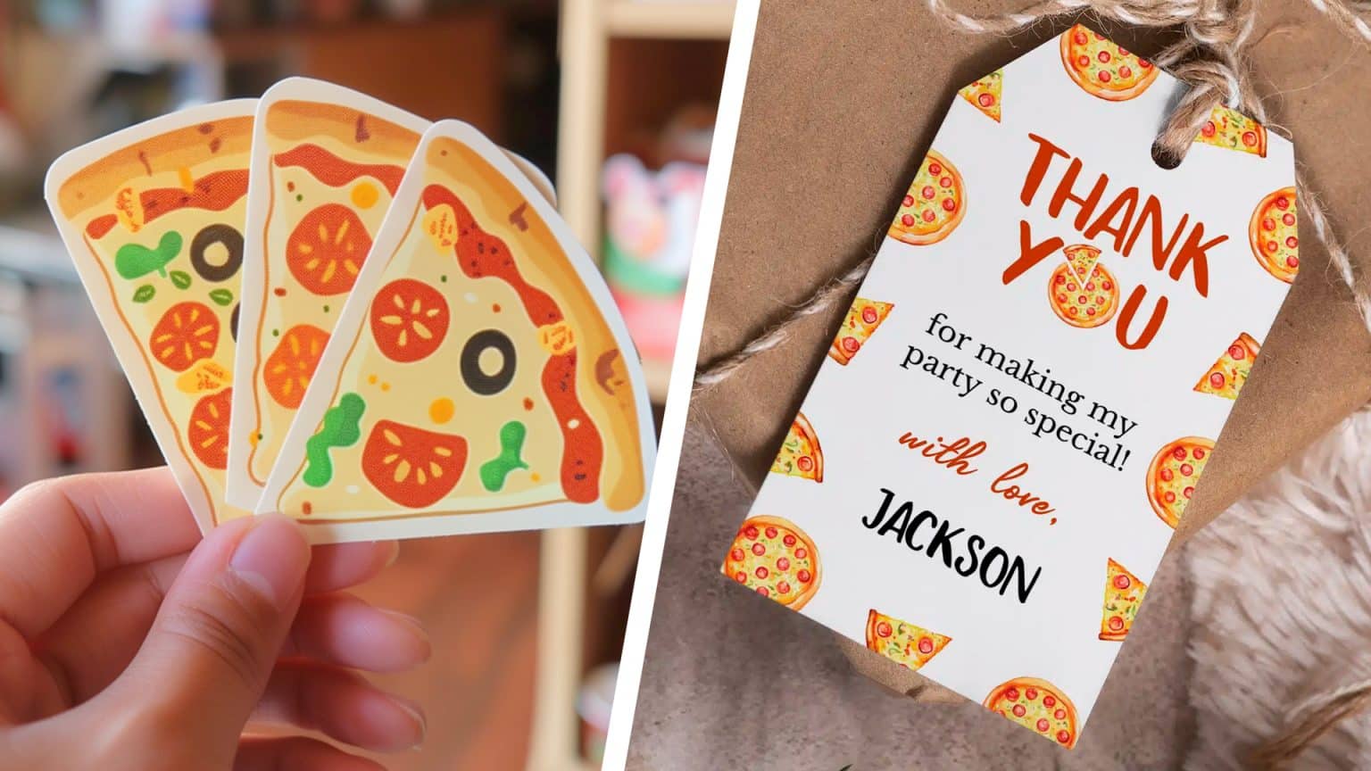 15 Pizza Birthday Party Ideas Kids Will Love! - Goober Studio Prints