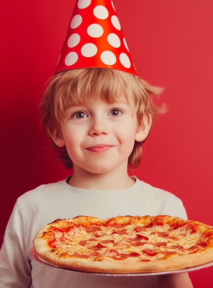15 Pizza Birthday Party Ideas Kids Will Love! - Goober Studio Prints