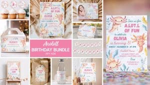 25 Axolotl Birthday Party Ideas That’ll Make a Splash! - Goober Studio ...