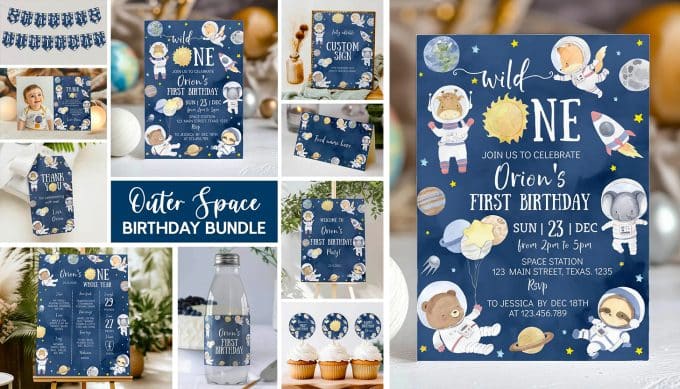 25 Outer Space Birthday Party Ideas Perfect for Young Astronauts ...
