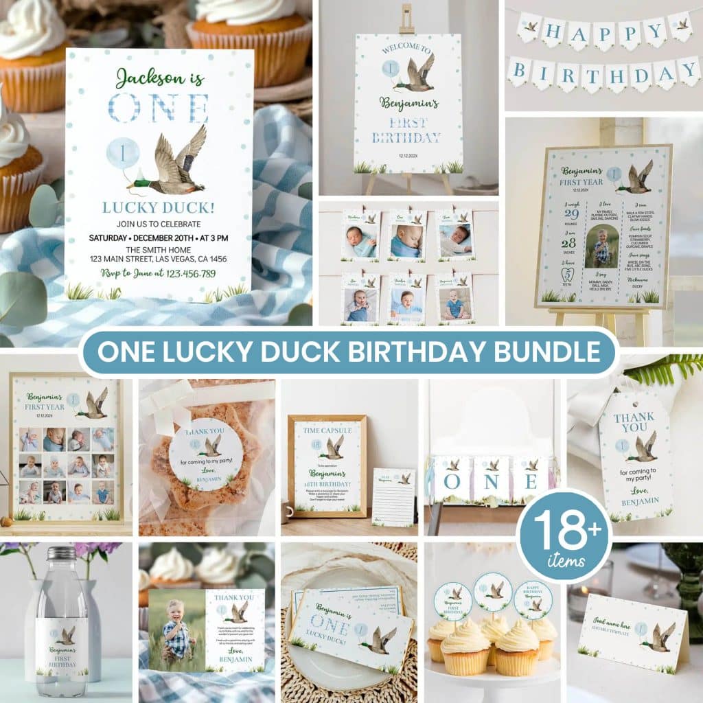 Koala Bear Birthday Party Bundle - Goober Studio Prints