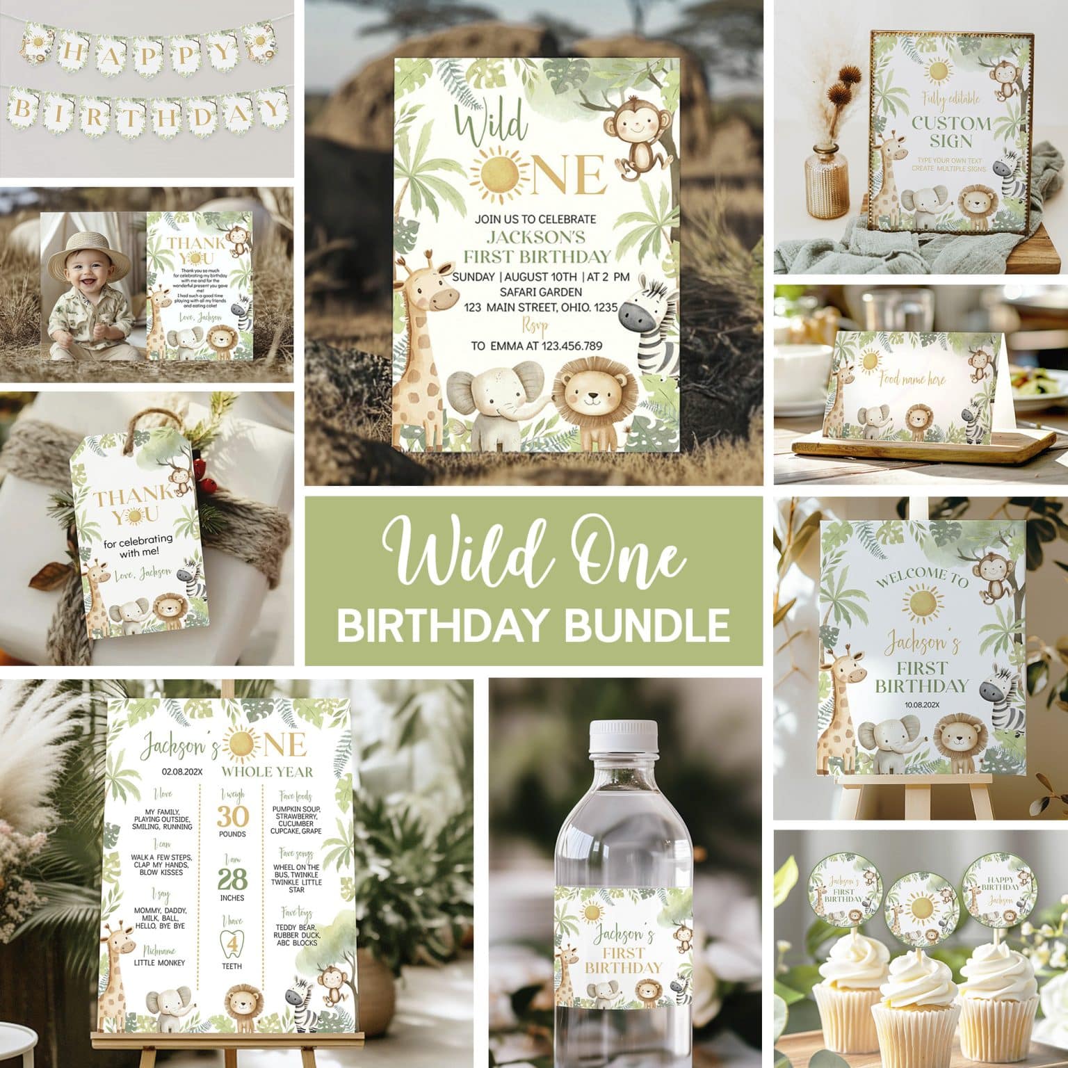 25 Wild One Birthday Theme Ideas for an Unforgettable 1st Birthday - Goober Studio Prints