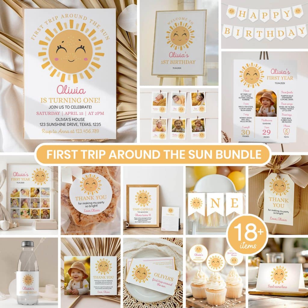 One Silly Goose Birthday Party Bundle - Goober Studio Prints