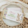 Bunny Birthday Chocolate Bar Wrappers - Goober Studio Prints