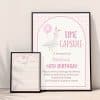 Silly Goose Birthday Time Capsule Sign & Card - Goober Studio Prints
