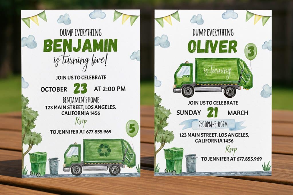 15 Garbage Truck Birthday Party Ideas That Will Wow Your Little Trash ...