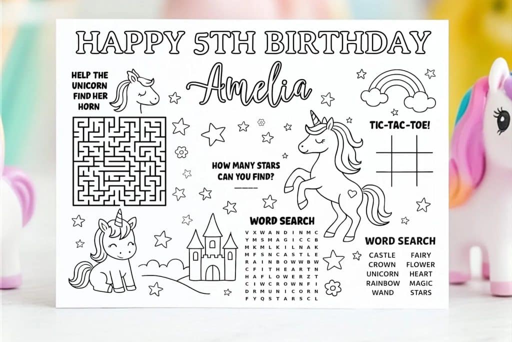 10 Magical Unicorn Birthday Party Games & Activities! - Goober Studio ...