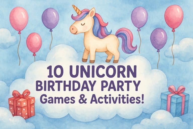10 Magical Unicorn Birthday Party Games & Activities! - Goober Studio ...