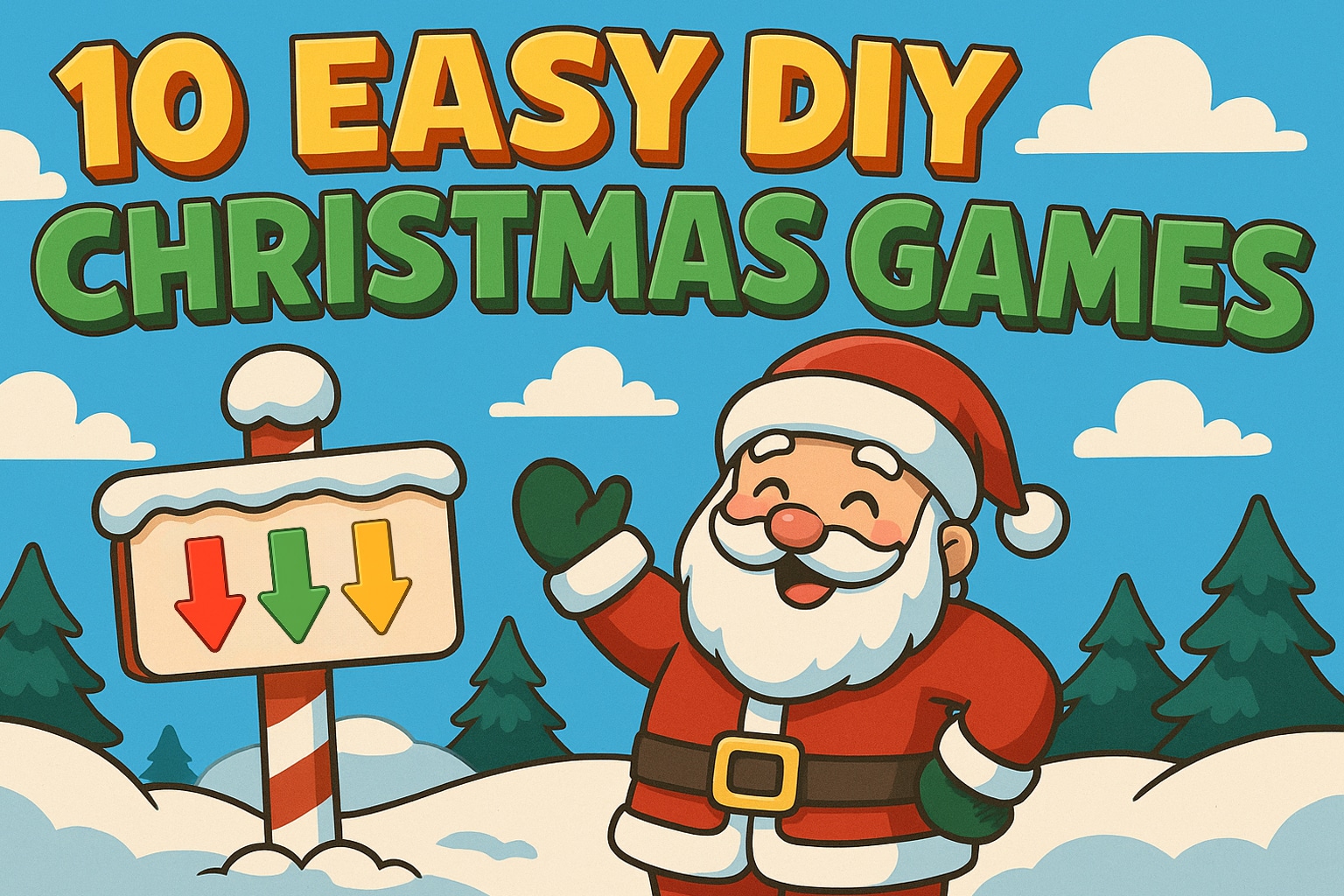 10 Easy Setup DIY Christmas Party Games and Activities for Kids ...